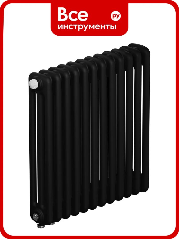 Радиатор трубчатый RIFAR TUBOG Ventil 3057 DV1 Антрацит 12 секц. нижн. TUB 3057-12-DV1-AN