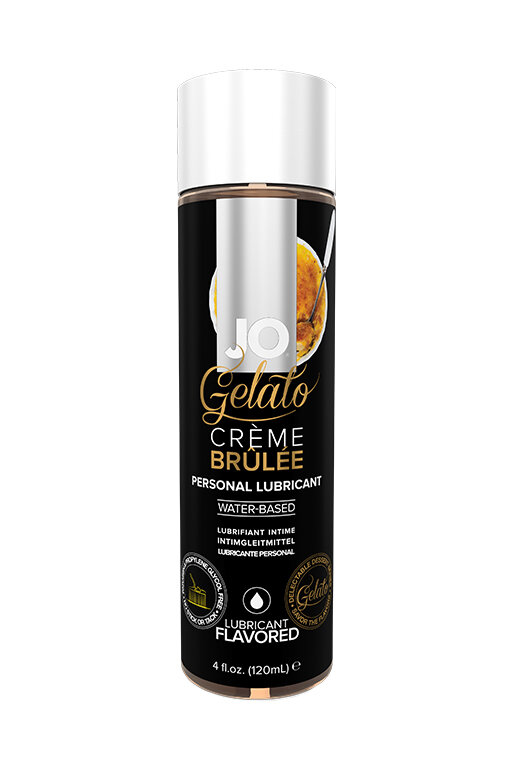 Вкусовой лубрикант "Крем-брюле" / Gelato Creme Brulee 4oz - 120 мл.
