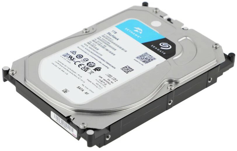 1TB Seagate Skyhawk (ST1000VX013) {Serial ATA III, 5400 rpm, 256mb, для видеонаблюдения}