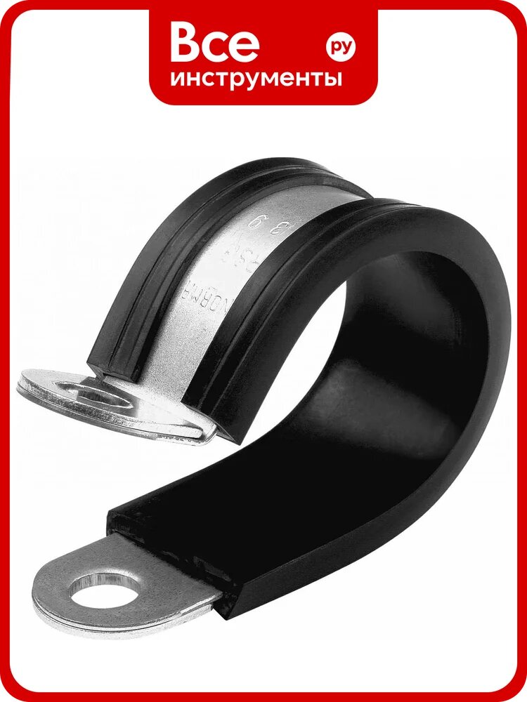 Хомут NORMA Rubber RSGU Р-Образный 7/12 W1 упаковка 10 шт. RSGU1.7/12W1
