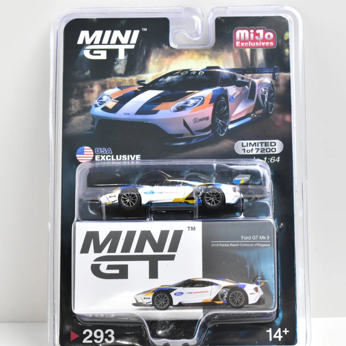 TSM MODEL Ford GT Mk II 1:64 металлическая модель автомобиля