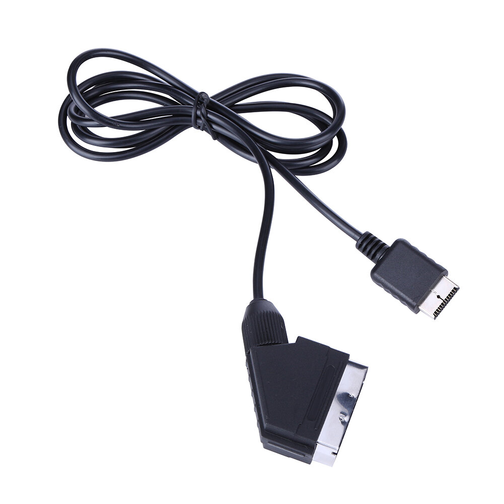 Кабель RGB SCART для PS1/PS2/PS3 (1,8 м), совместим с PAL