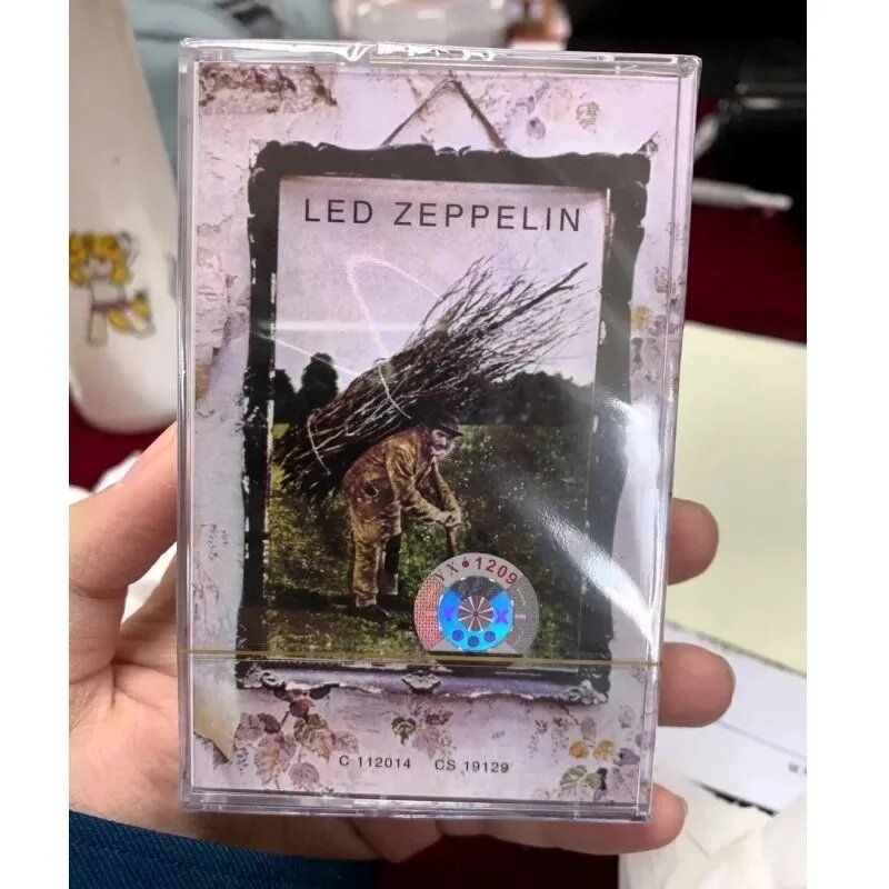 Led Zeppelin Кассета с Магнитной Лентой аудиокассета