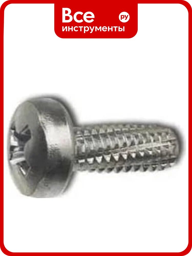 Винт резьбонарезающий ЦКИ Глобал DIN7516A М4x8 цинк Ph 2 50 шт. 2859519