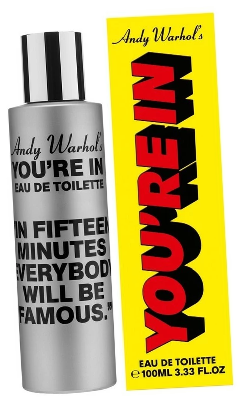 Andy Warhol In Fifteen Minutes Everybody Will Be Famous туалетная вода Comme Des Garcons 100 мл унисекс