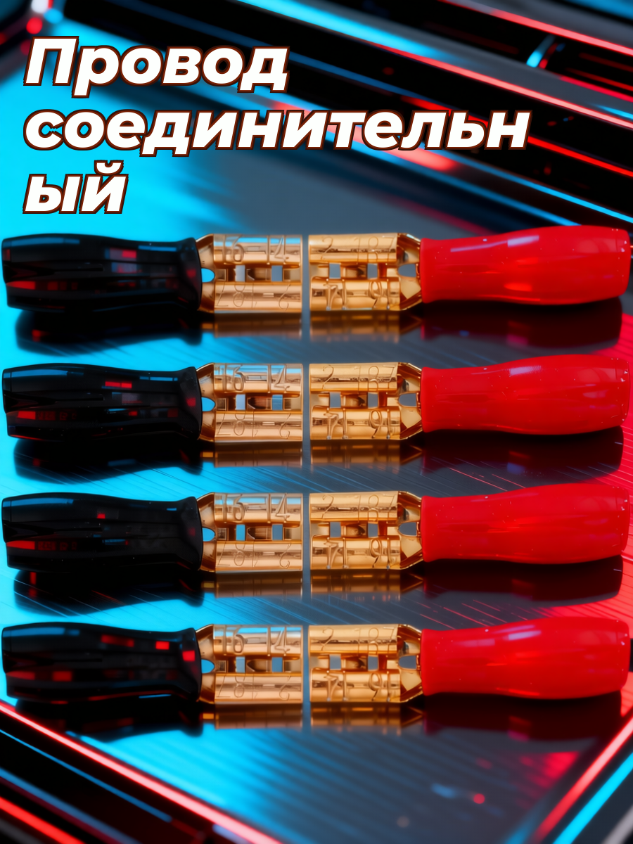 10 Шт Соединители Для Автоаудио Гнездо Штекер Медь 2 30X0 50X0 50Cm