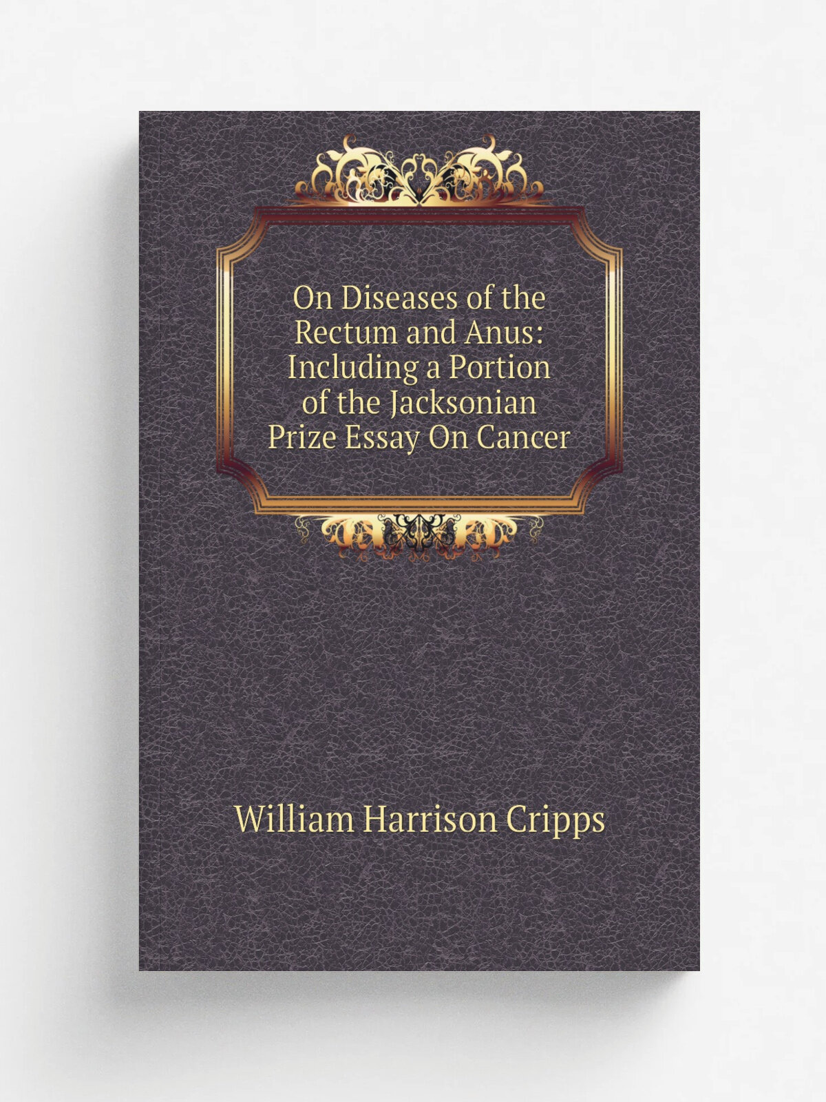 On Diseases of the Rectum and Anus: Including a Portion of the Jacksonian Prize Essay On Cancer