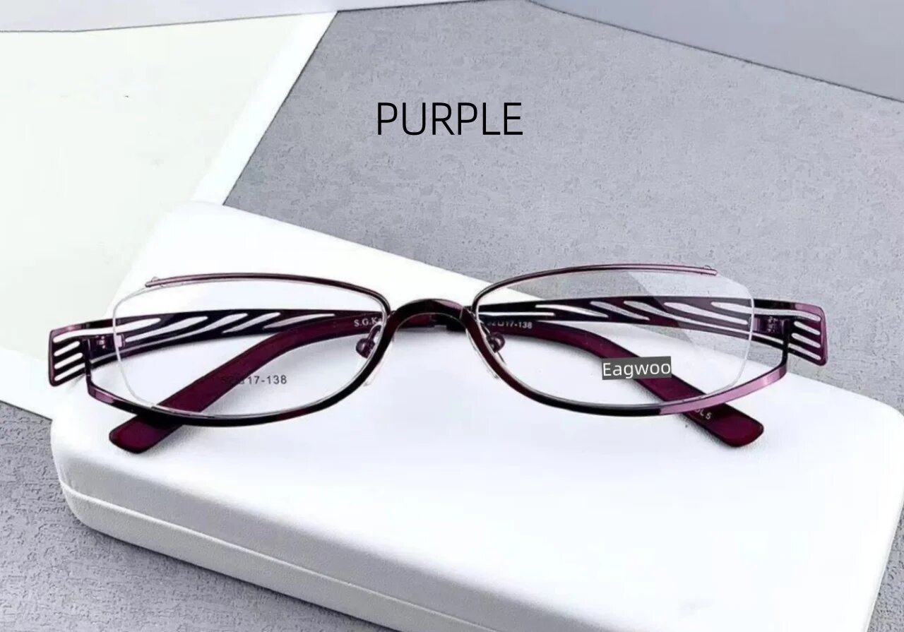 Женские очки EAGWOO синие Purple, Фиолетовый