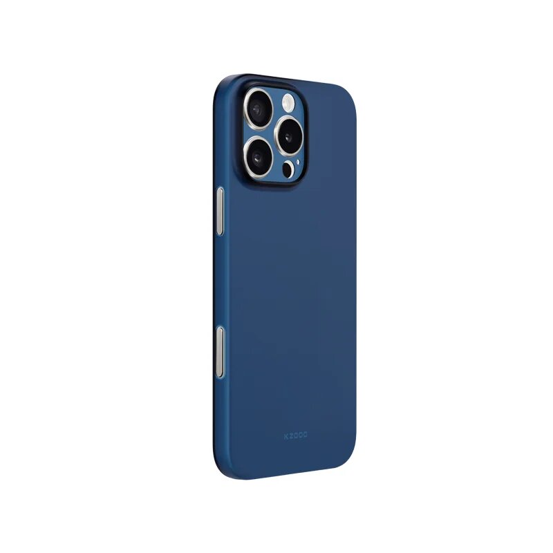 KZDOO Air Skin Ультратонкий бумажный чехол Легкий тонкий матовый Синий, Navy blue, For iPhone 16 Pro