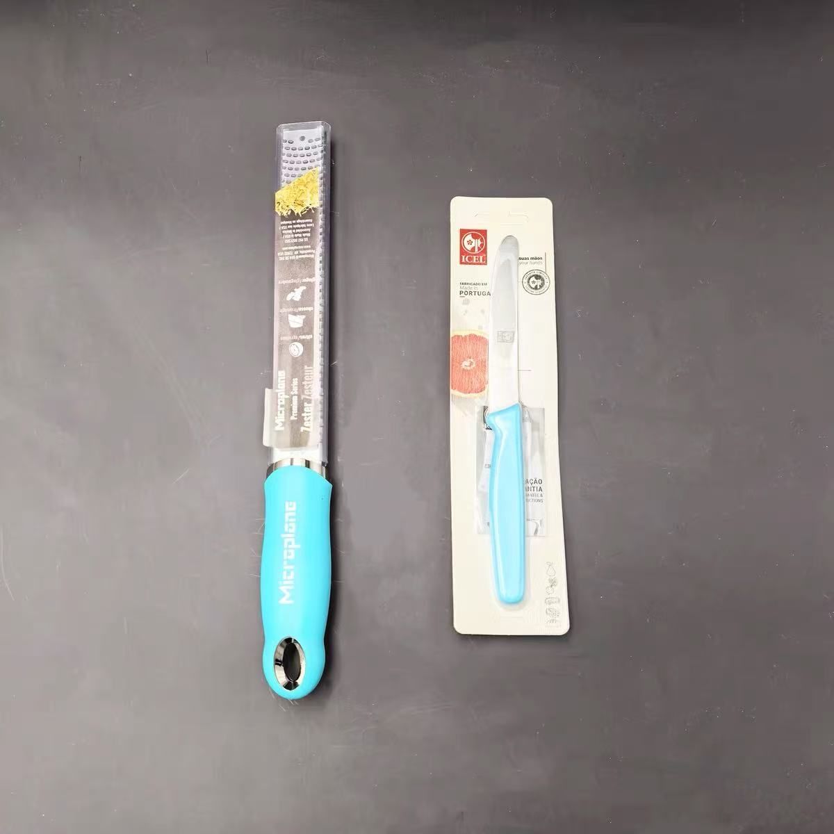 Терка Microplane Zester для сыра и цитрусовых серая / Терка Микроплан, США