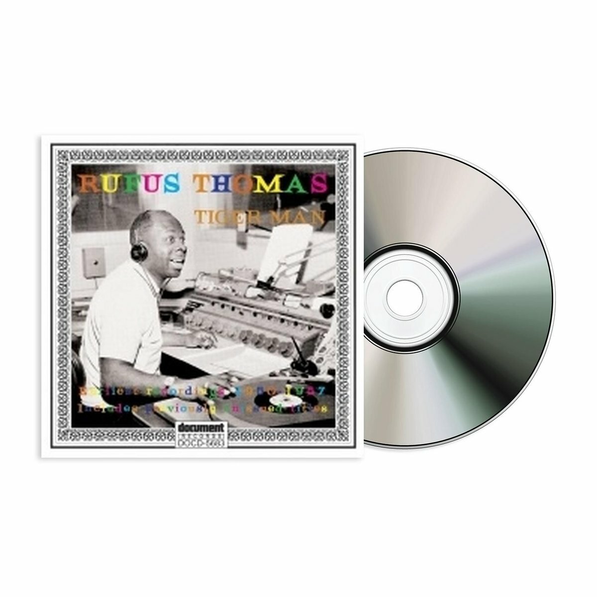 Музыка CD Rufus Thomas - Tiger Man: Earliest Recordings 1950-1957 / 1CD
