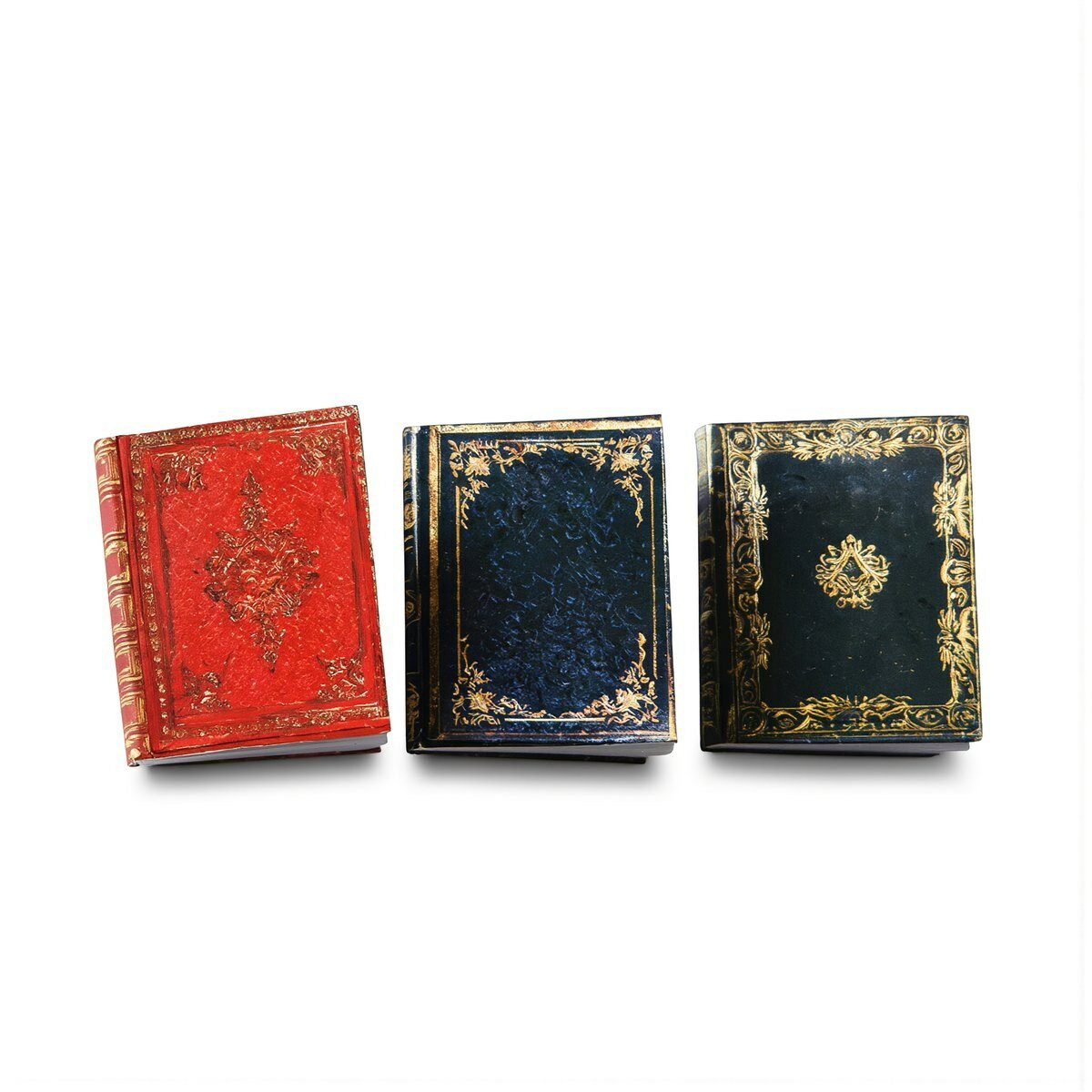 Аксессуар для диорамы миниатюрная винтажная книга 6 штук для дома кукол масштаба один к двенадцать