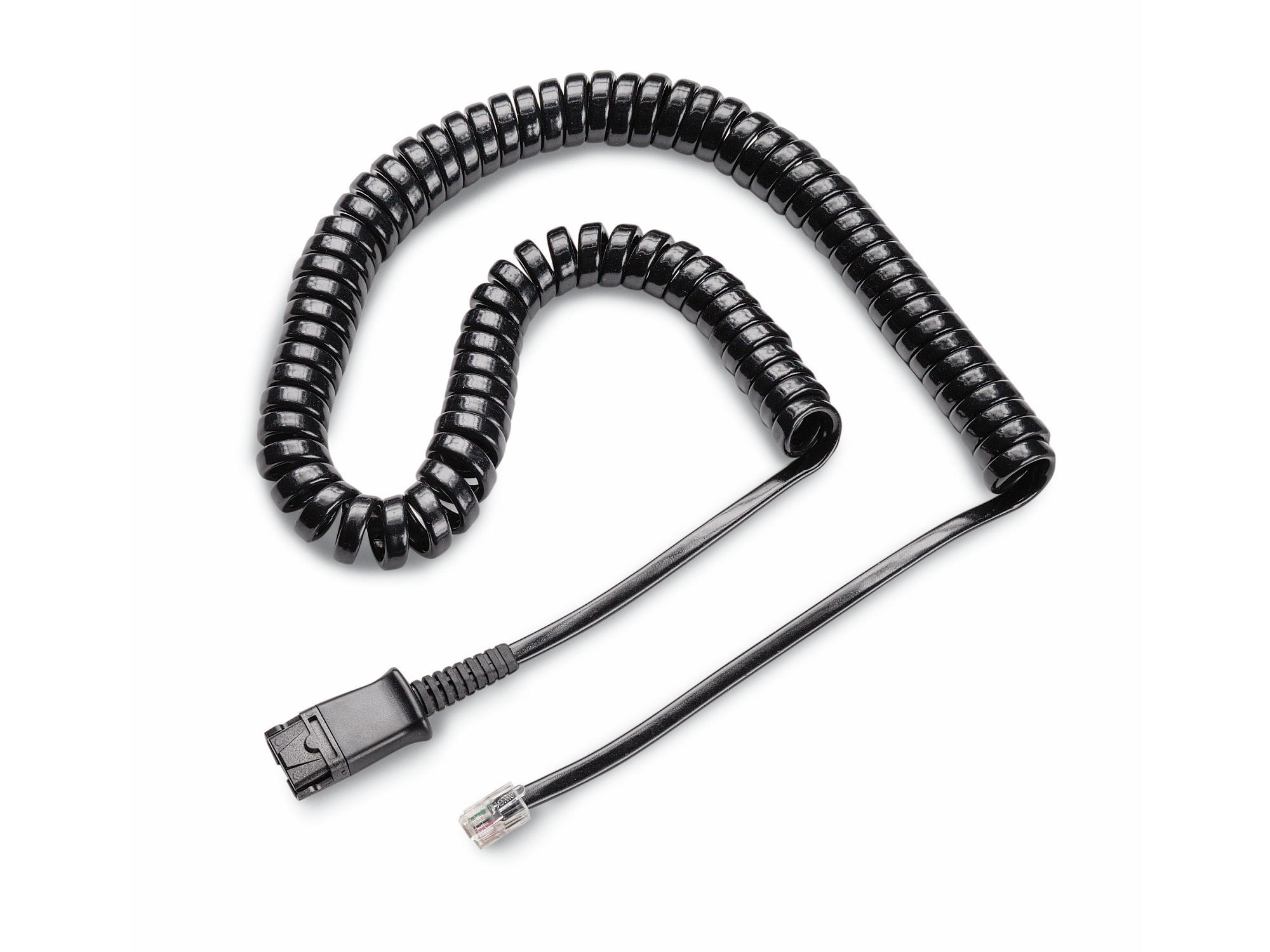 Витой шнур Plantronics U10P-S с разъёмом QD для подключения гарнитур H-серии к телефонам Panasonic