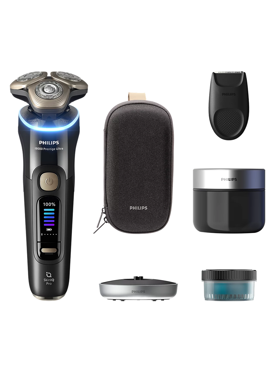 Электробритва Philips i9000 Prestige Ultra XP9400/31 Wet & Dry с технологией SkinIQ Pro