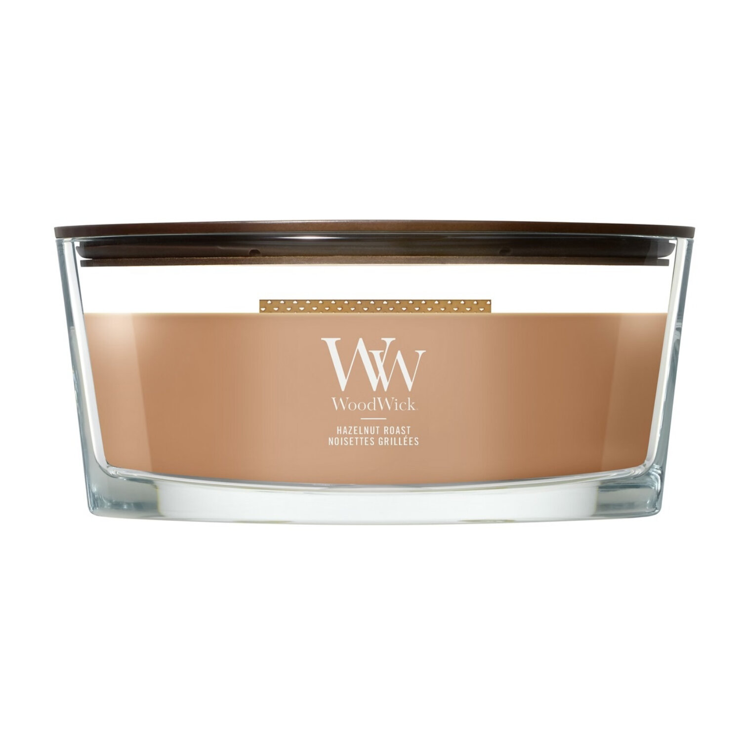 Ароматическая свеча WoodWick "Обжаренный фундук/HAZELNUT ROAST"