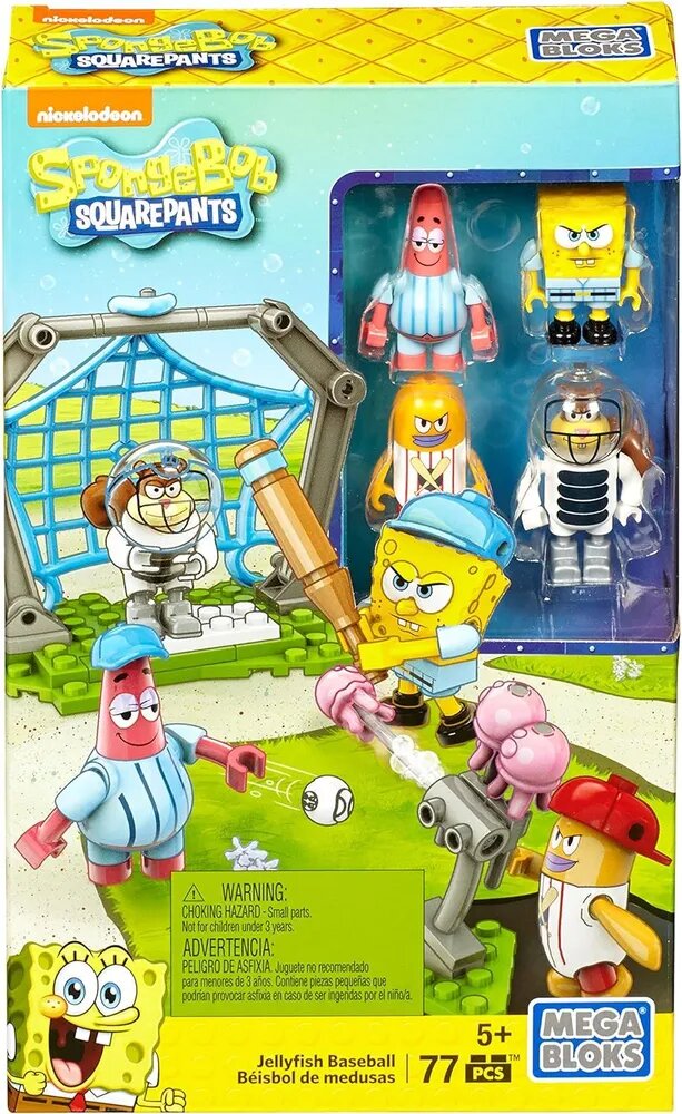 Mega Bloks SpongeBob Набор фигурок Rock Band