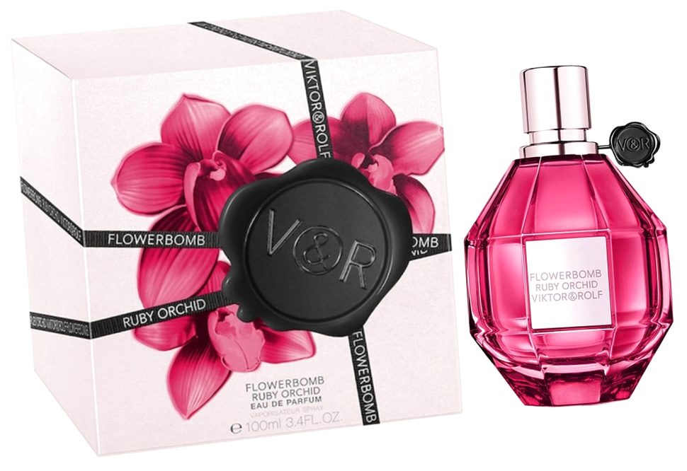 Парфюм для женщин Viktor and Rolf Ruby Orchid 100 мл / Виктор и Рольф Флауэрбомб Руби Орхид