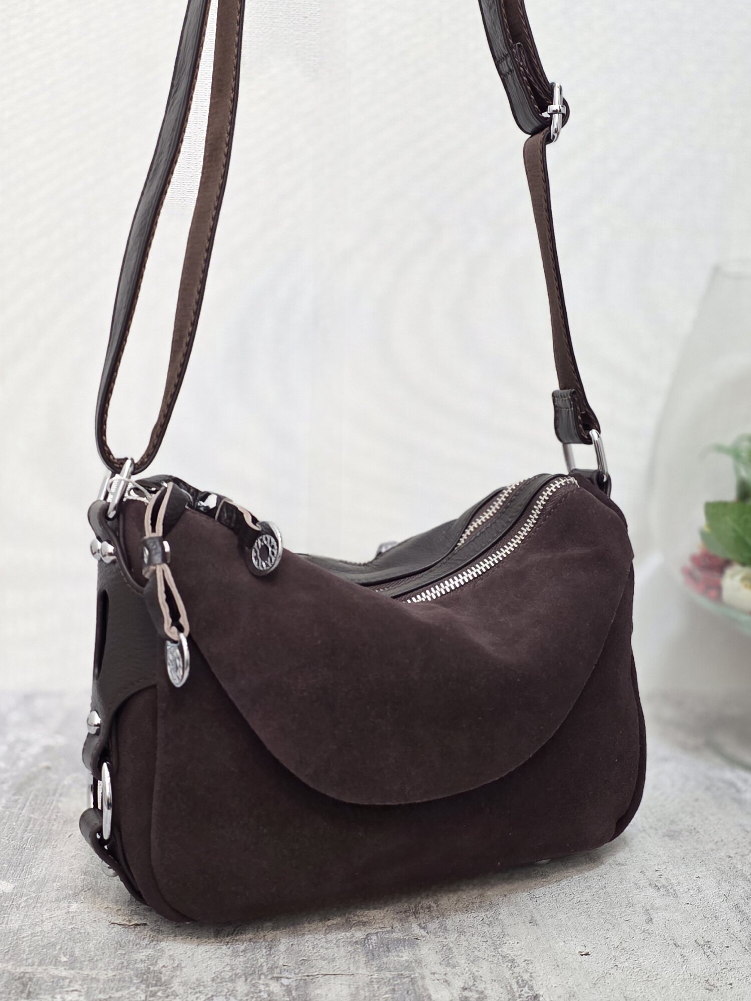 Сумка кросс-боди BAG irafrail мешочек на плечо