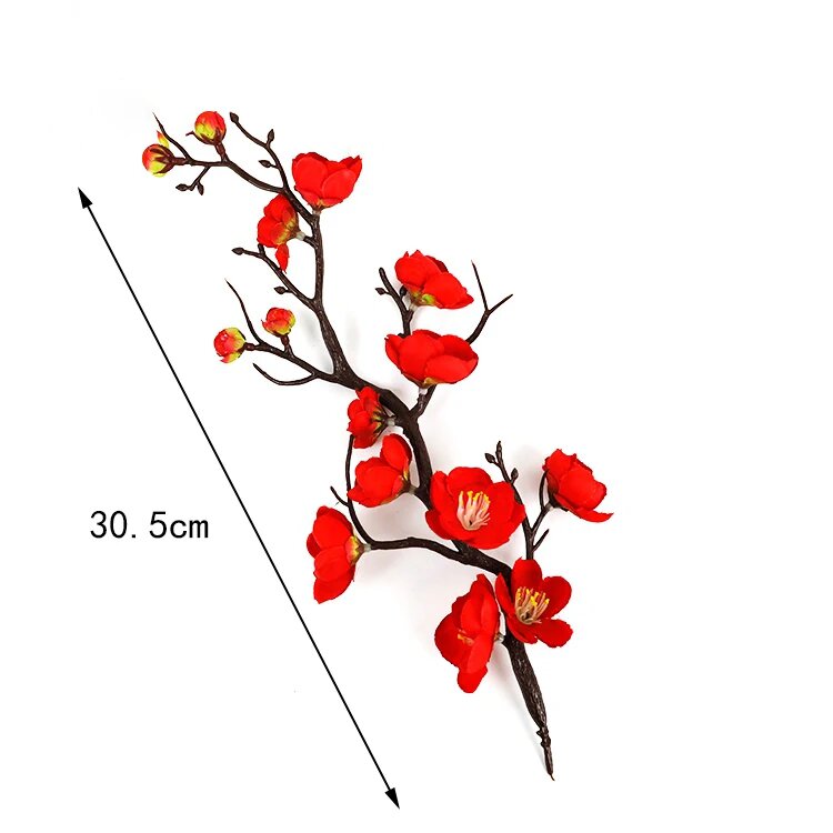 Ветка цветка сливы, 30.5 см, Цвет: plum flower