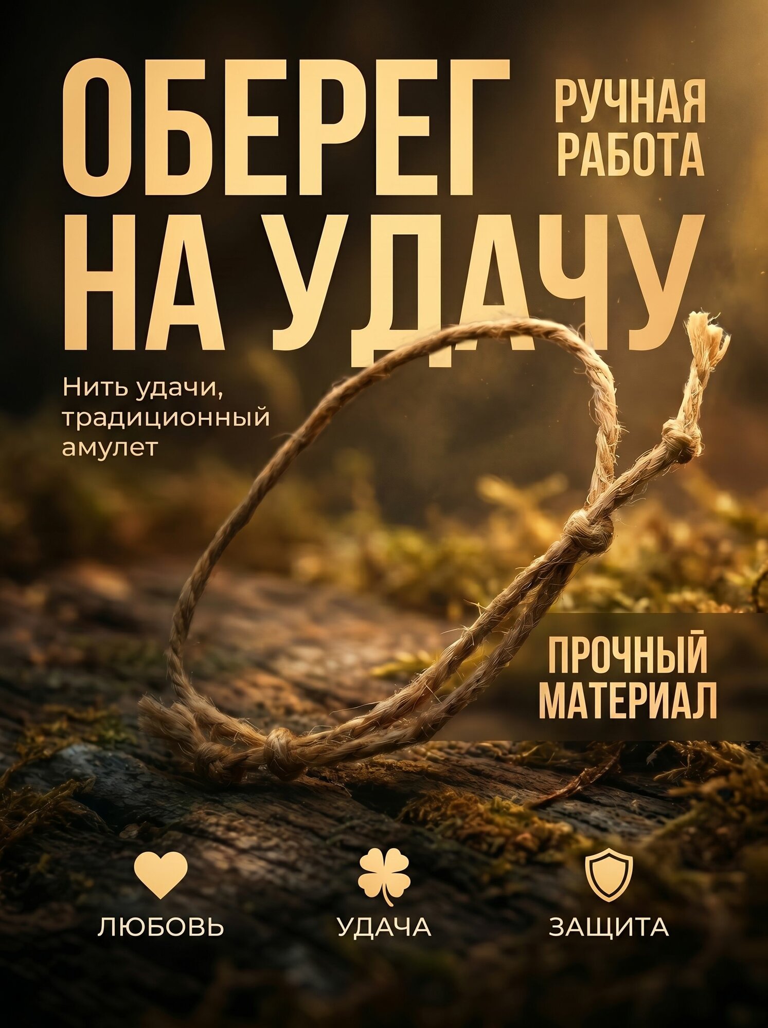 Оберег на удачу и любовь