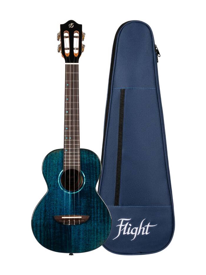 FLIGHT IRIS Tinta Tenor TDB - укулеле тенор, чехол в комплекте