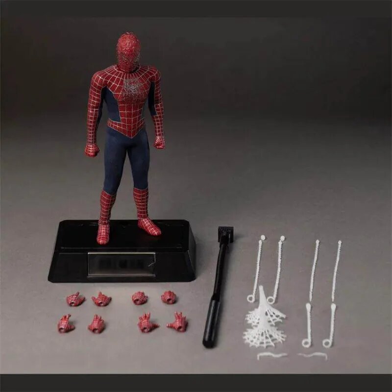 Фигурка Welike Model Toy WLT04 05 400 Бабушка Тоби Человек-паук 1/12 зеленый