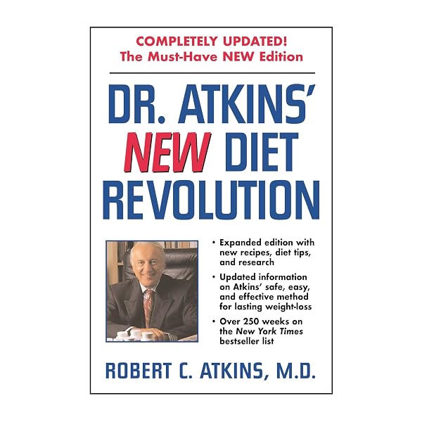 Dr. Atkins' New Diet Revolution，Reprinted paperback book