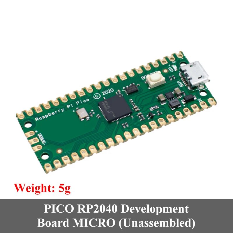 Разработка плата Raspberry Pi Pico RP2040 MICRO Unsolder