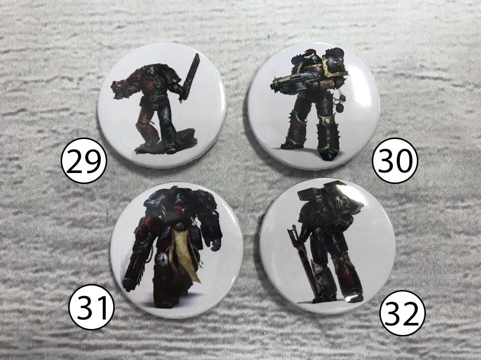 Значки Warhammer 40000 №8, Все значки