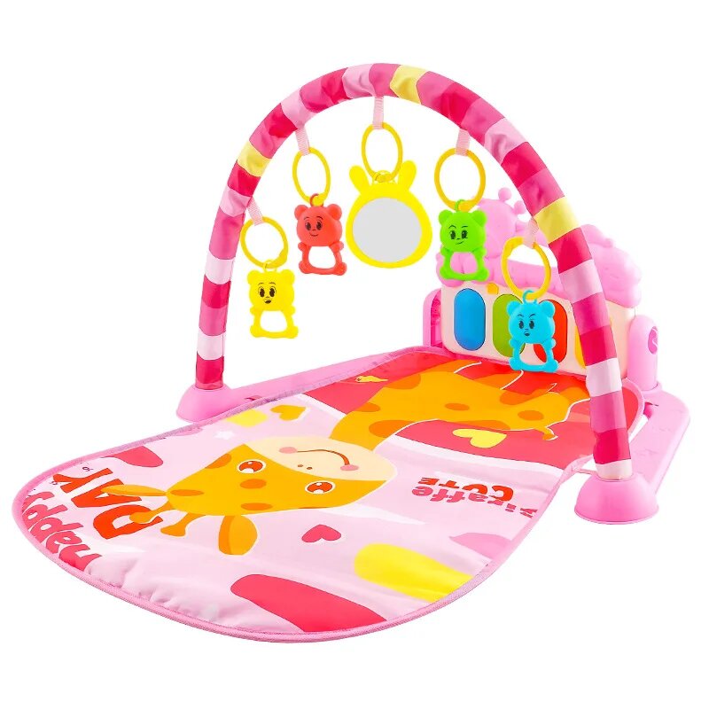Игровой коврик MoShuBe розовый для детей 0-3 лет