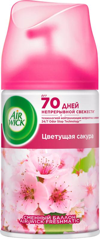 Освежитель воздуха Цветущая сакура Air Wick 250мл, освежитель воздуха для дома, ароматизация помещений и поддержание