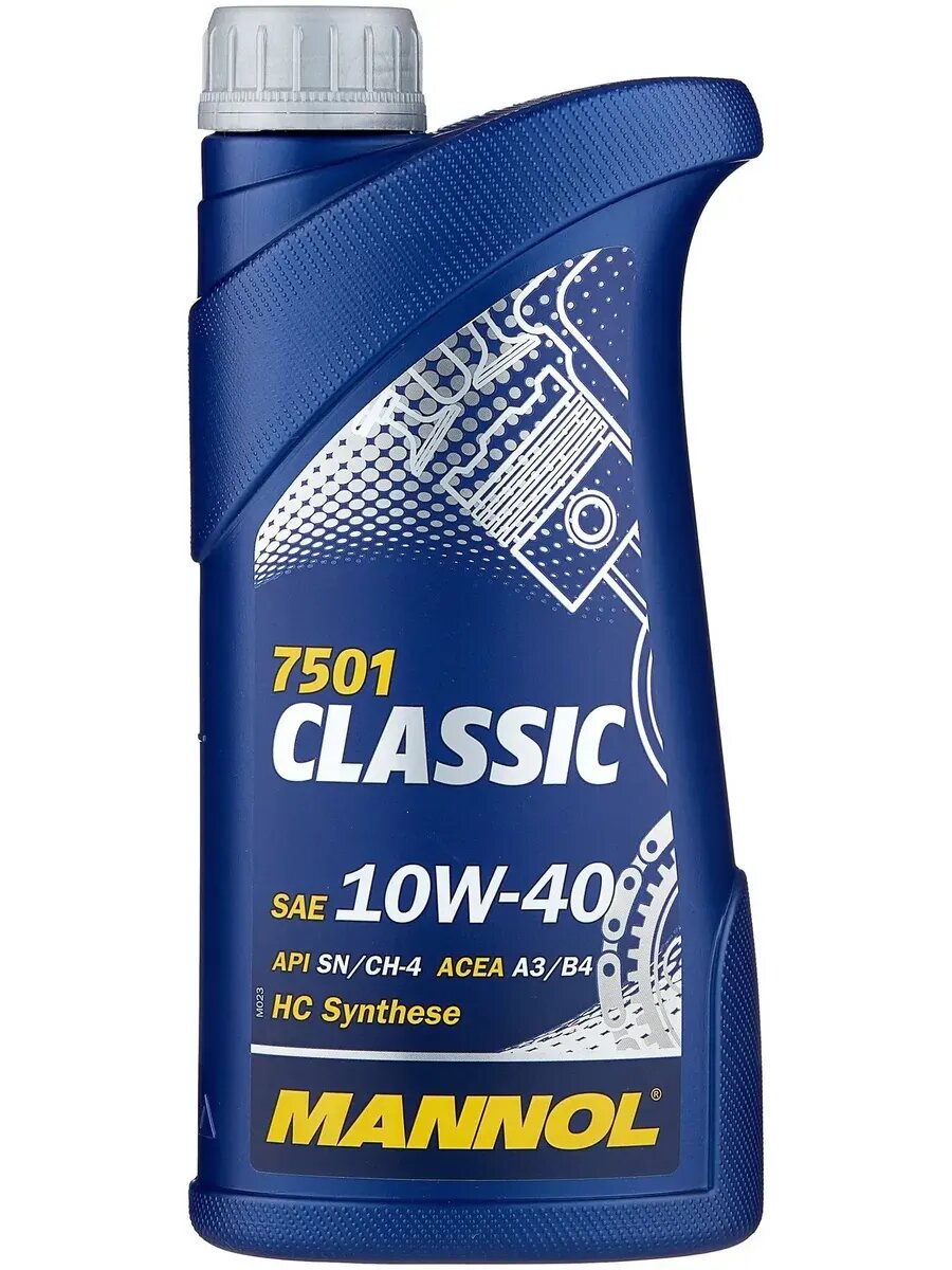 Полусинтетическое Mannol Classic 10W-40, 1 л, 1 шт.