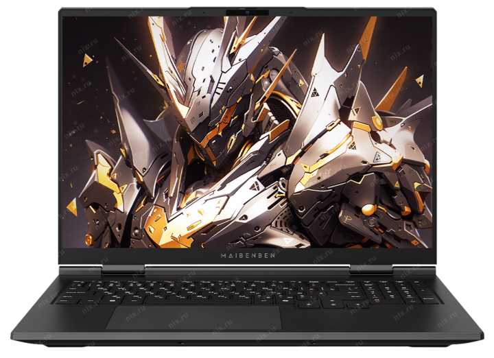 X16F-R98957T0GGRLG4E10 Ноутбук Maibenben X16F-R98957T 16" QHD 300Hz, AMD R9-8940HX, 16Gb, 1Tb SSD, NVidia RTX5070Ti 12G