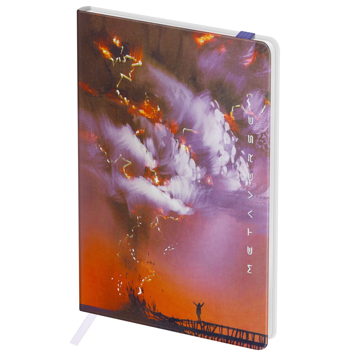 Записная книжка А6 Greenwich Line "Power of nature", 80 листов, кожзам, с резинкой (NA6_50593), 40шт.