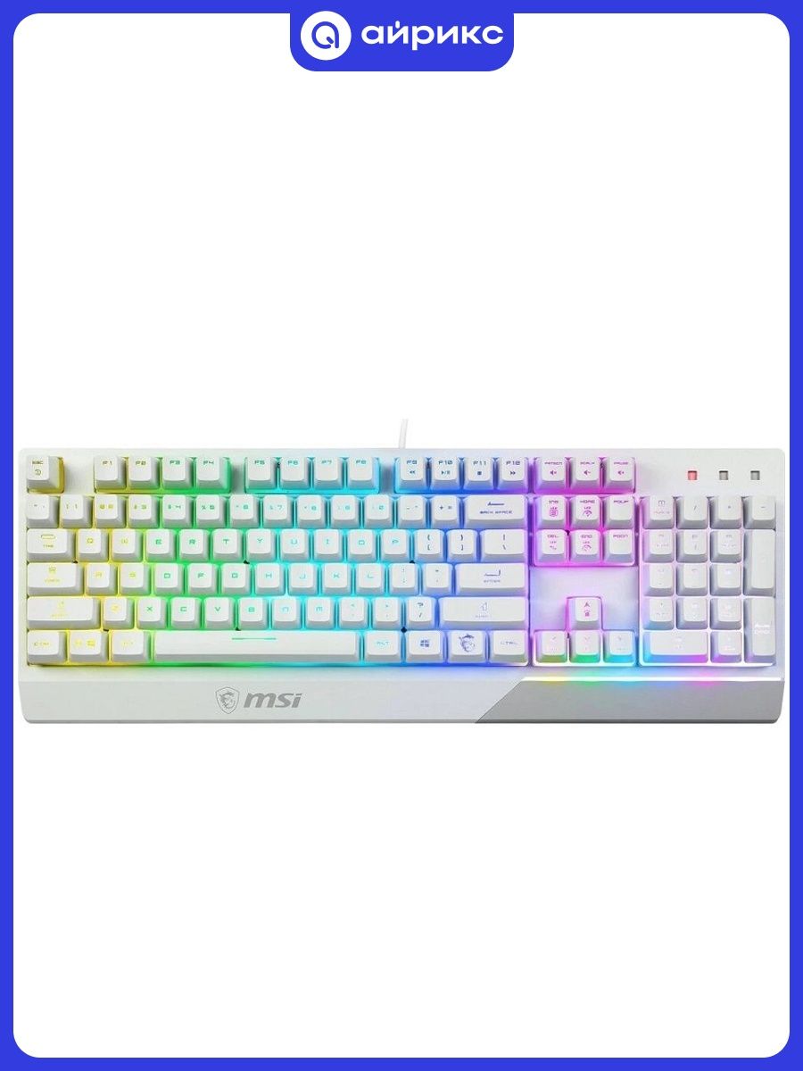 Клавиатура MSI VIGOR GK30 White (S11-04RU304-CLA)