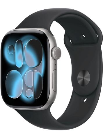 Умные часы Apple Watch Series 11 42mm, Space Grey, Black M/L, Sport Band
