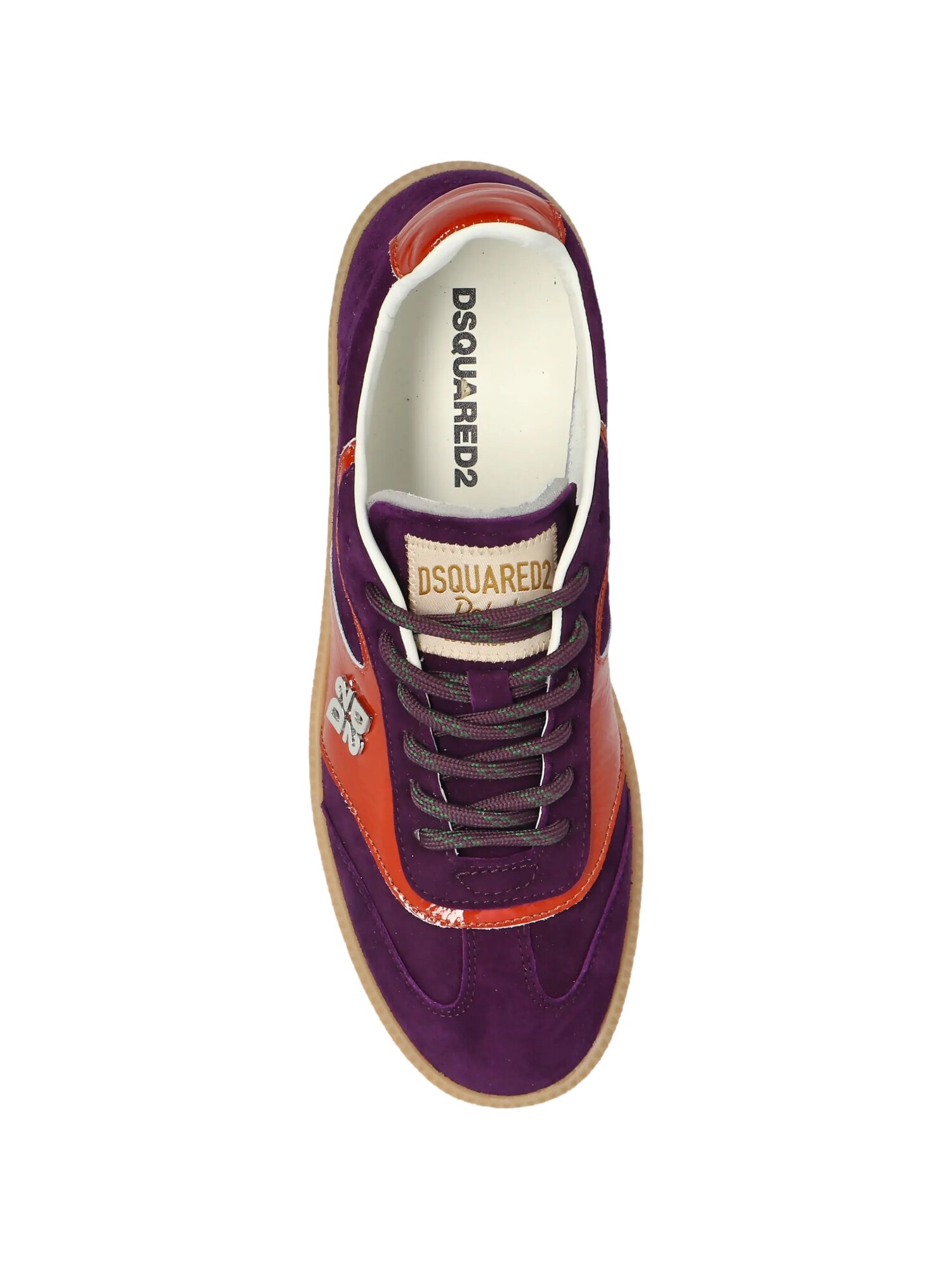 Кроссовки DSQUARED2 Rebel sneakers, размер 36.5, purple — фото 1
