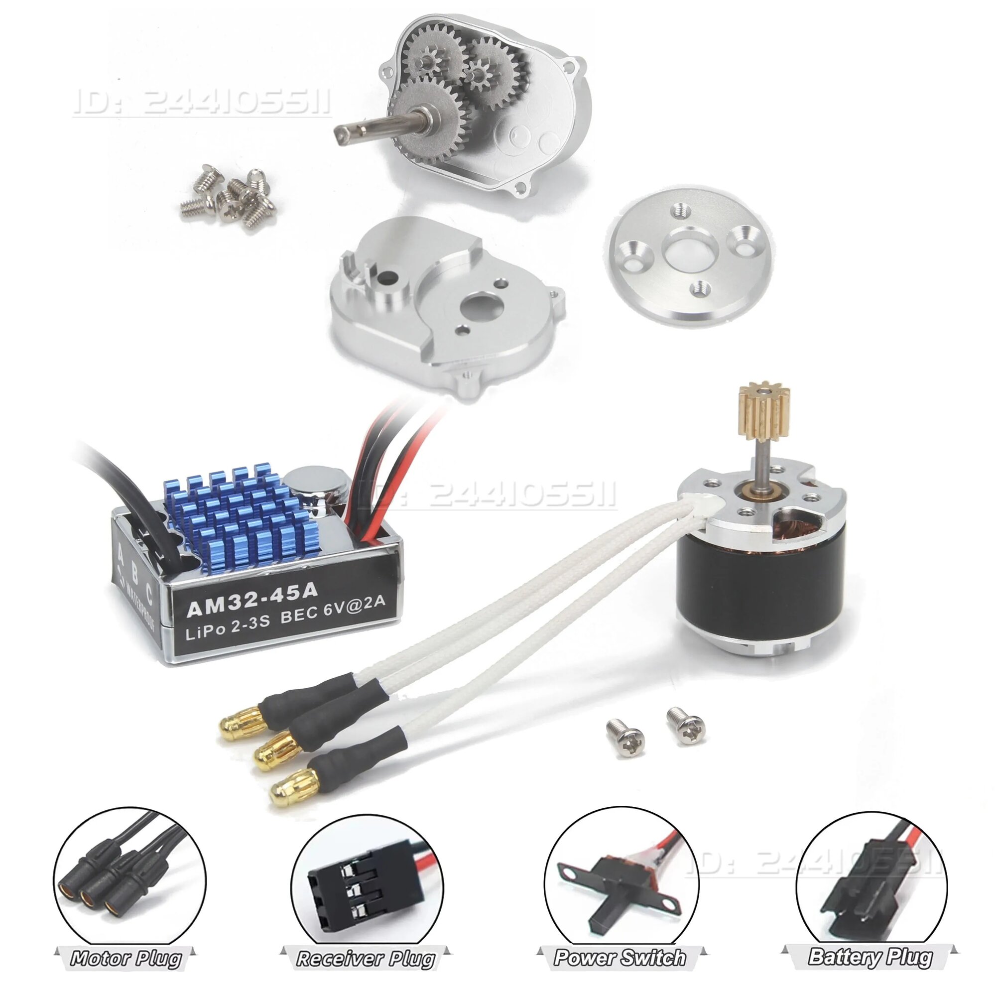 Бесщеточный мотор DUMBORC Silver SM3.0 Plug