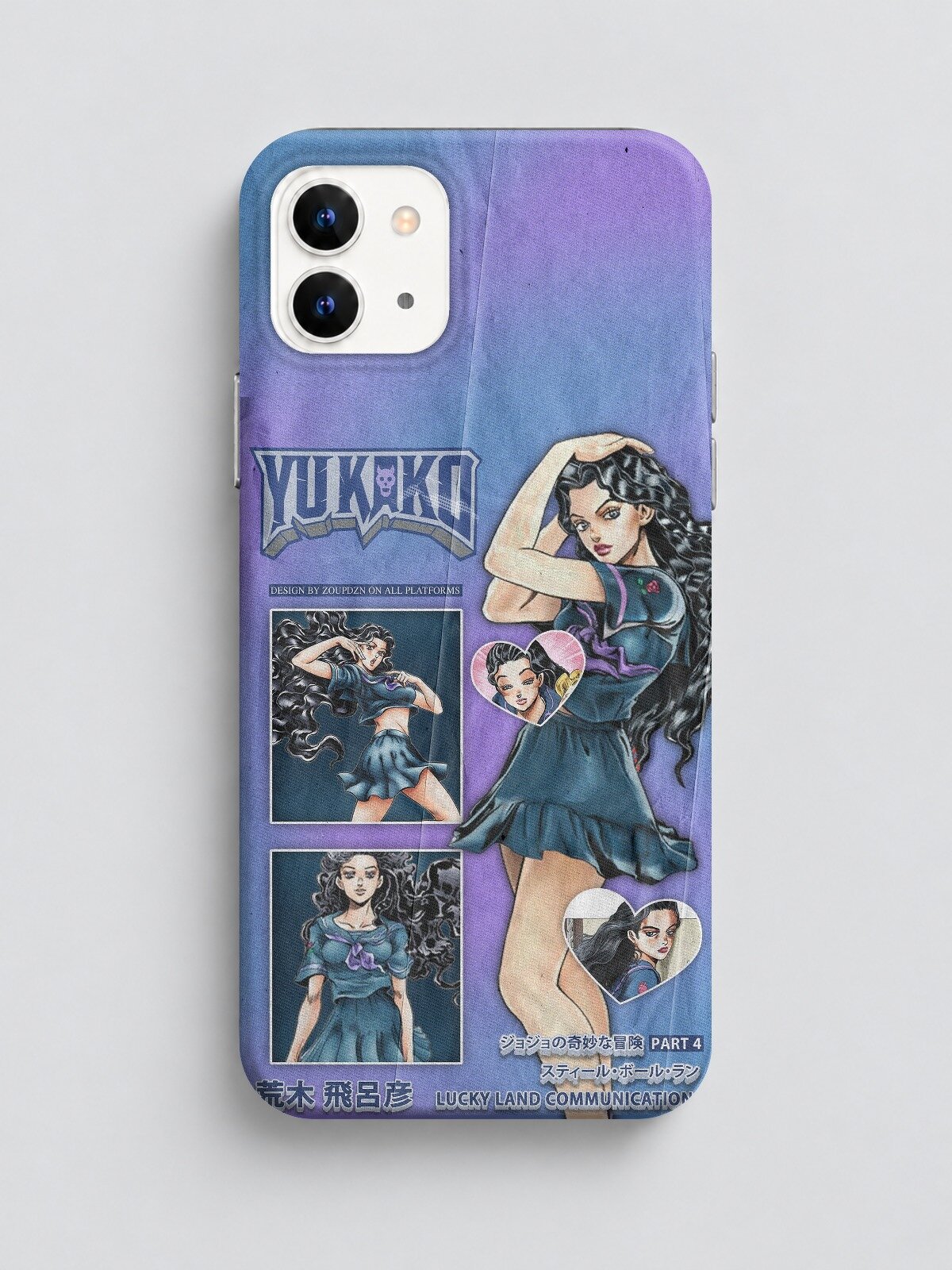 Эстетичный чехол на iphone 12 Йоко Ёкохама