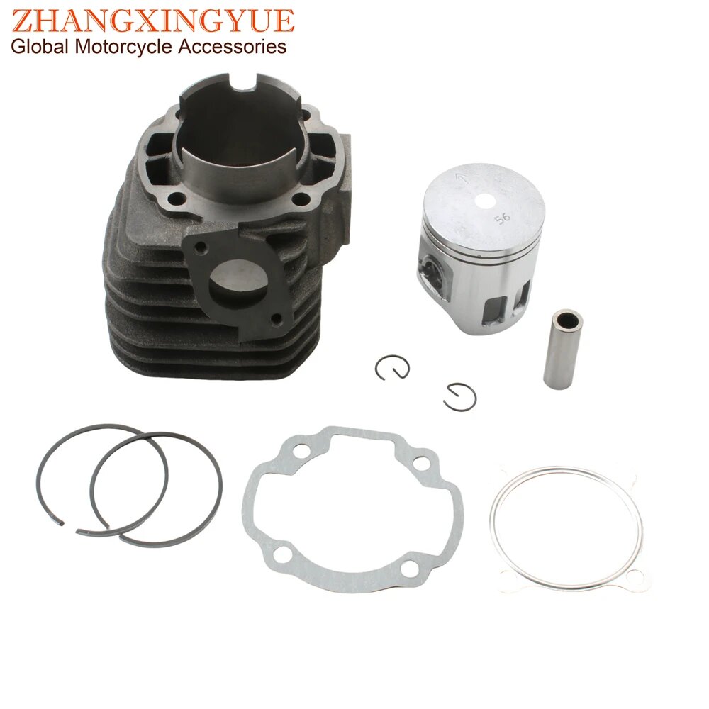 128cc 56mm Bws100 Axis100 Aerox100 Nitro100 YW100 Zuma100 Комплект цилиндров с большим отверстием для Yamaha Bws Axis Aerox Nitro YW Zuma 100cc 2T
