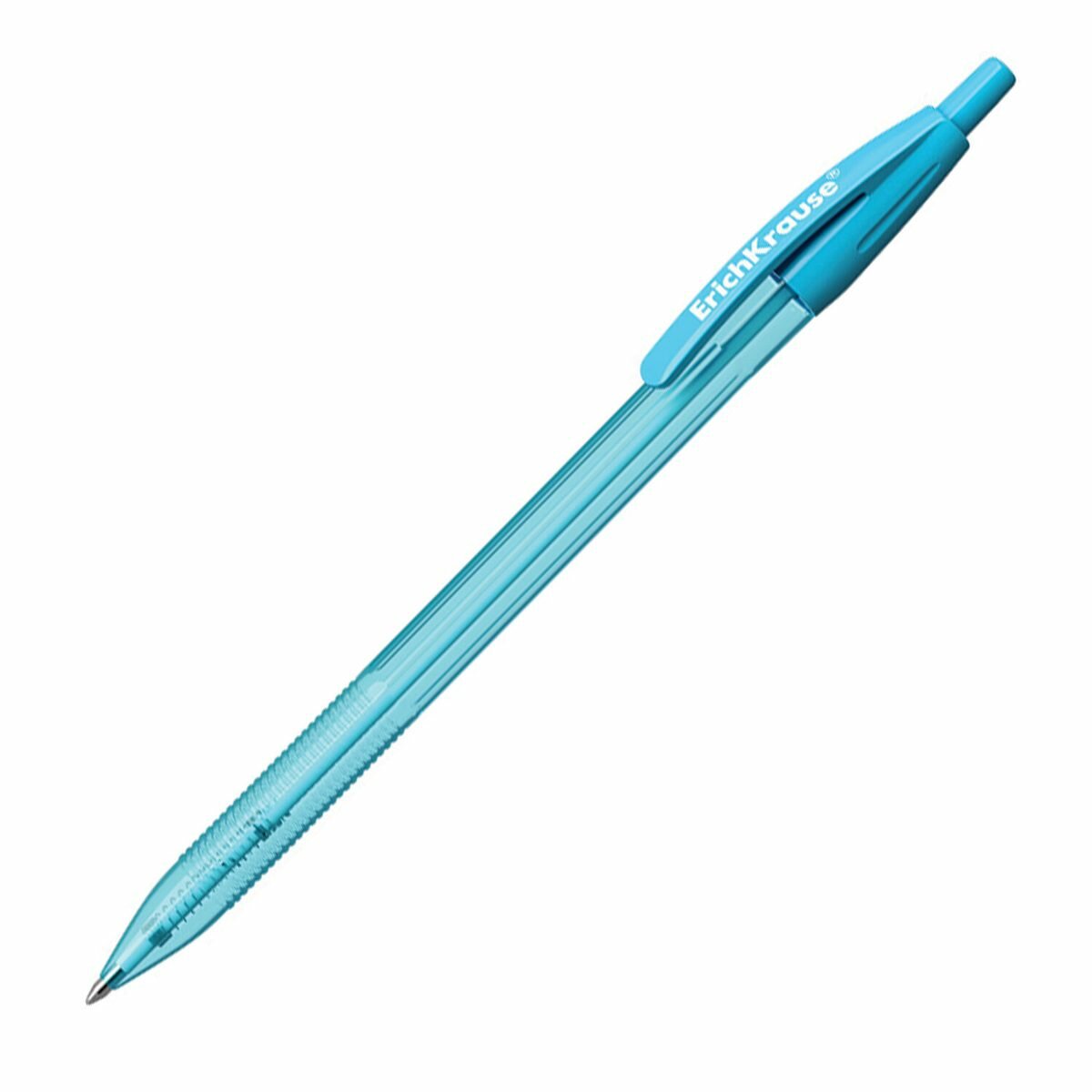 Ручка шариковая автоматическая Erich Krause R-301 Spring (0.5мм, синяя) (53344), 50шт.