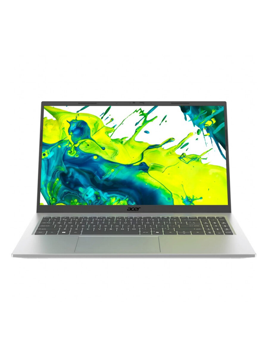 Ноутбук Acer Aspire Go 15 AG15, 15.6"/IPS/Ryzen 3 5400U/8Гб/SSD 512ГБ/RX VEGA 8/Win11pro/серебристый