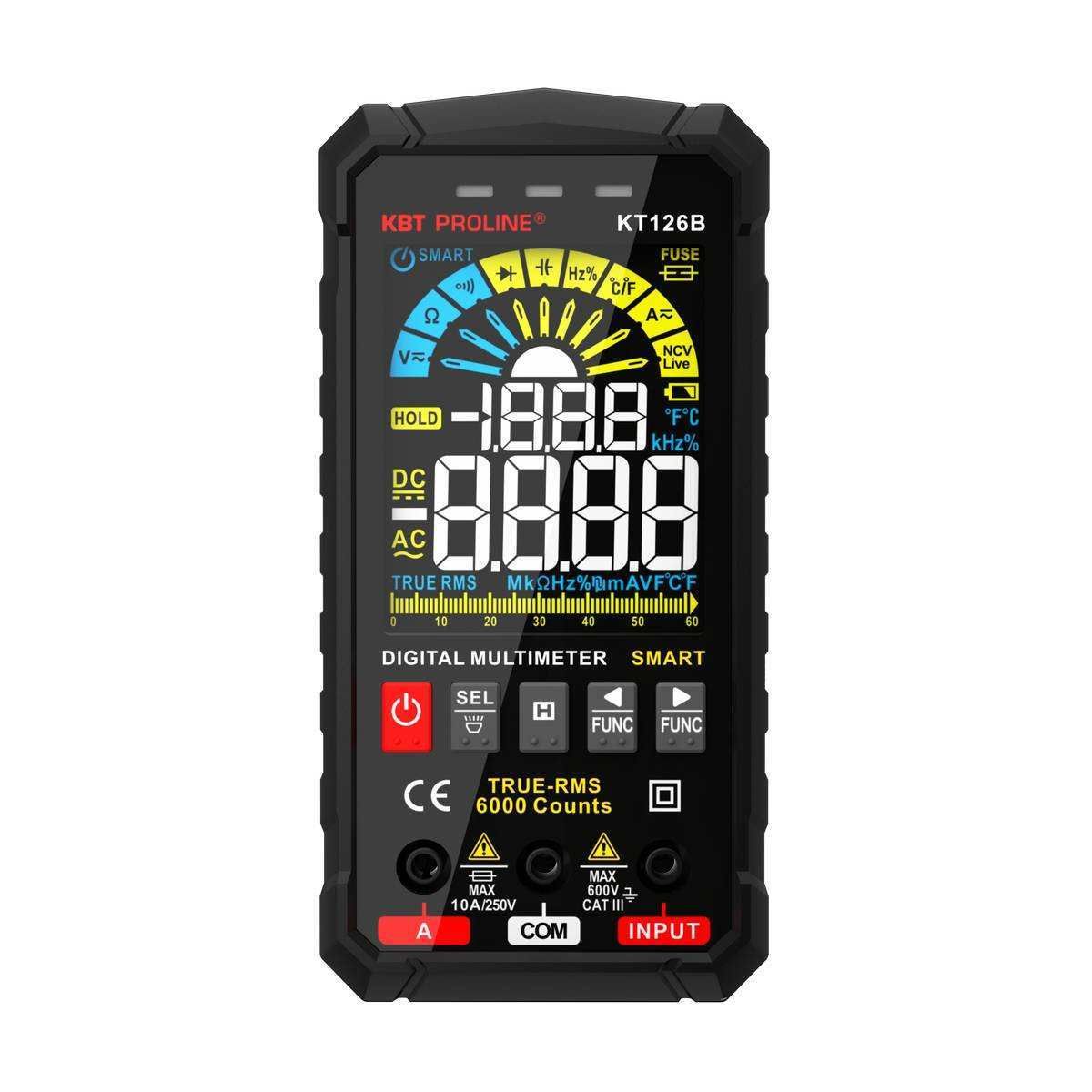 Мультиметр цифровой SMART KT 126В PROLINE КВТ 86329