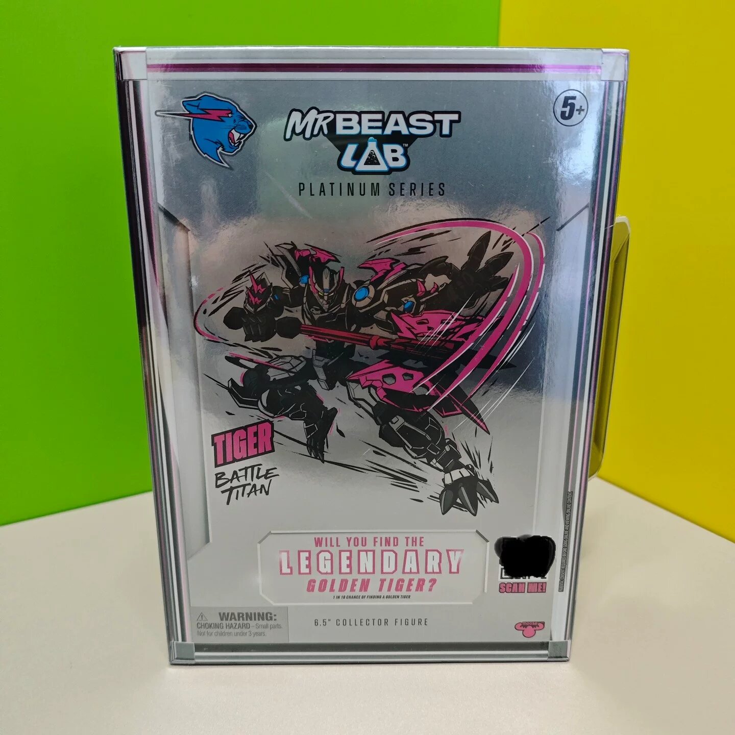 MrBeast Lab Тигровый Воин Экспериментальный Стакан, 1 шт, Увлекательный Набор для Научных Игр для Детей