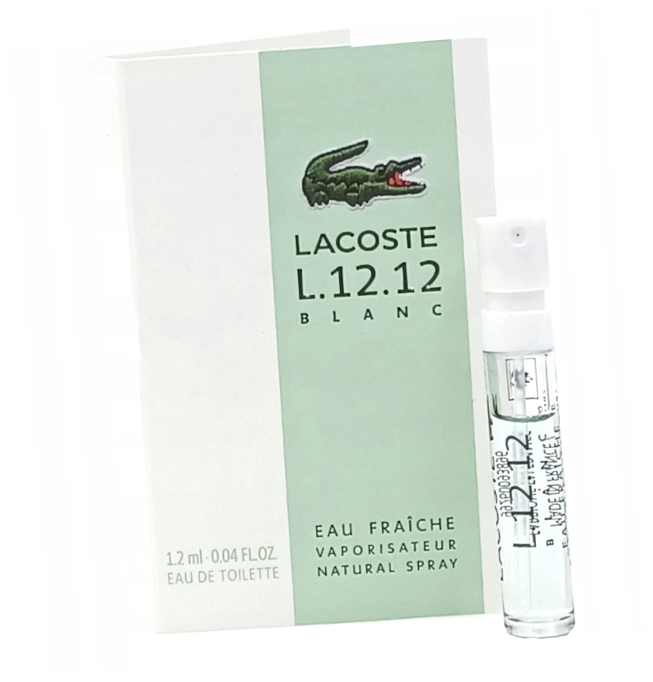 Lacoste L 12 12 Blanc Eau Fraiche сэмпл 1.2 / Туалетная вода Лакост Бланк О Фреш пробник