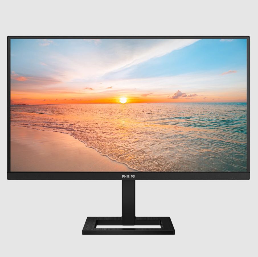 Philips 27" Монитор 27E1N1900AE/00 (4K, IPS, 3840x2160, 4 ms, 178°/178°, 350 cd/m, 1000:1, +2xHDMI 2.0, +2xUSB 3.2, +USB-Type C, +MM, +регулировка по высоте) (27E1N1900AE/00), IPS, 3840x2160 4K, 60 Гц, черный