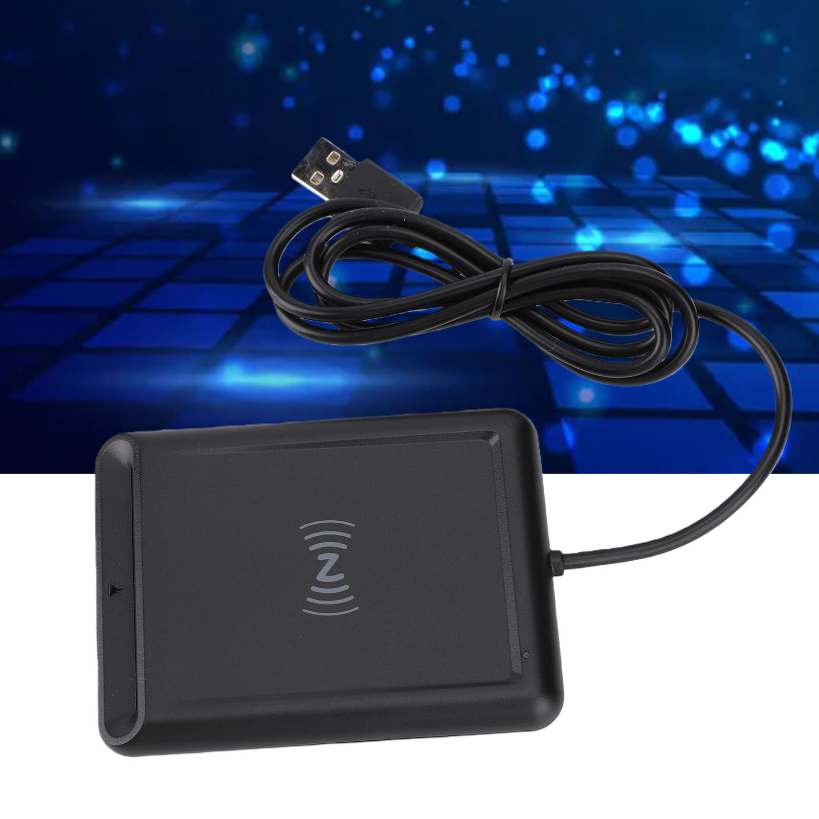 Считыватель смарт-карт Contact NFC Card Reader 2 в 1 для Windows Компактный и легкий