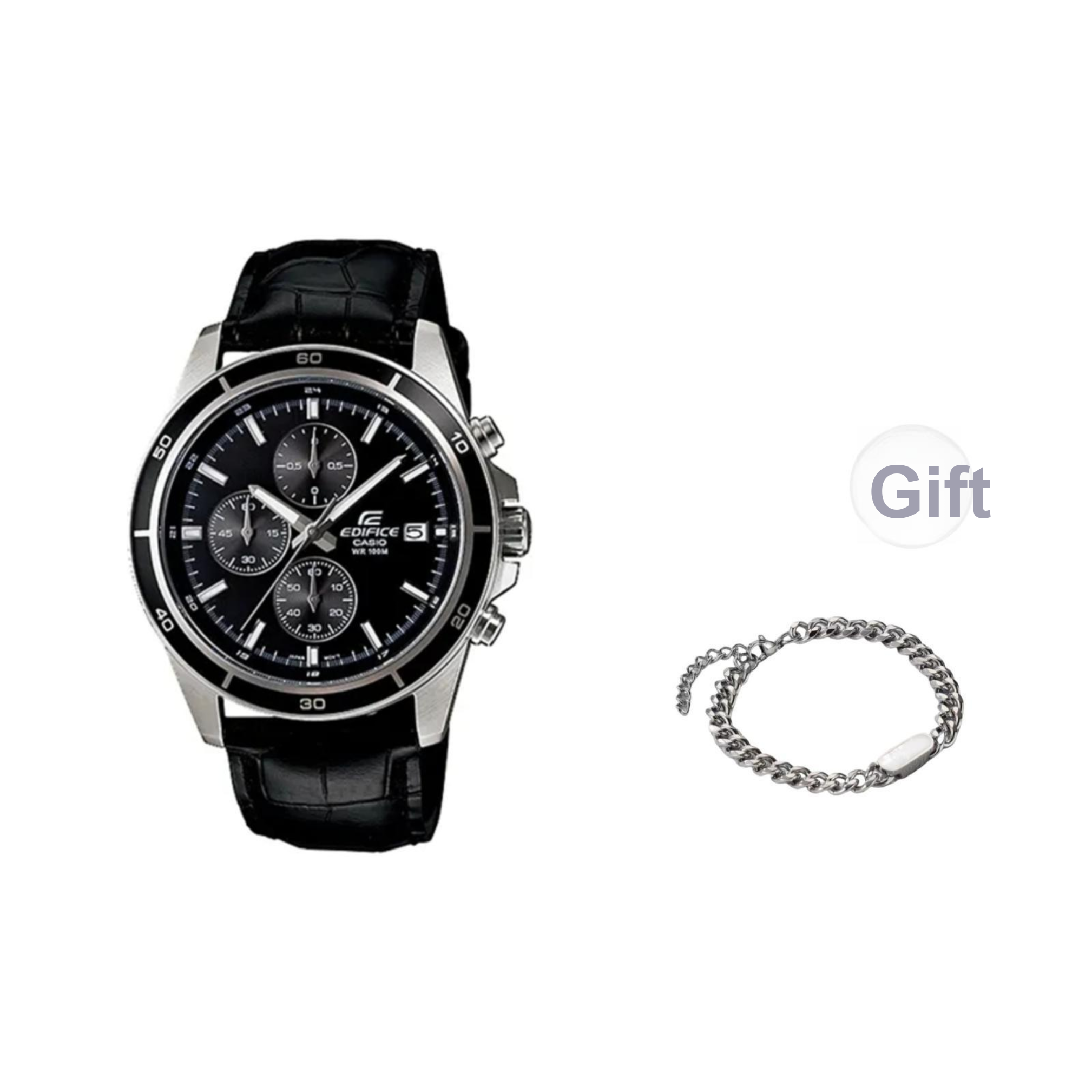 Наручные часы CASIO Edifice, черный — фото 1