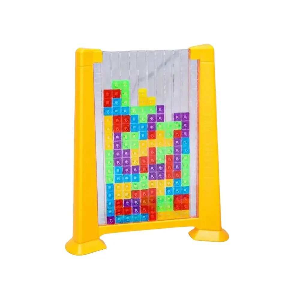 Стимулирующая игра-головоломка Russian Building Block Кирпичная игрушечная башня