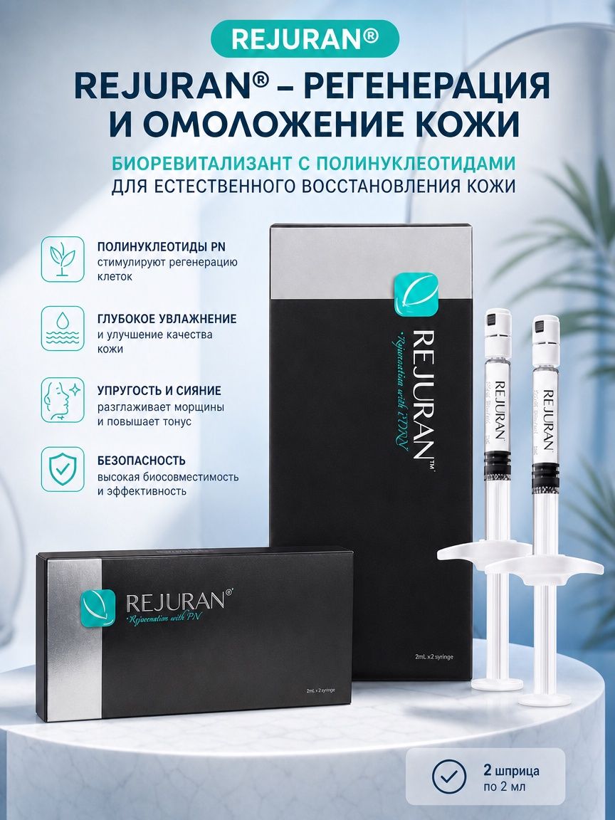 Rejuran, Антивозрастной гель Черный ящик Водяной Свет, 2 мл 2 шт в наборе, Интенсивное увлажнение и сияющий эффект